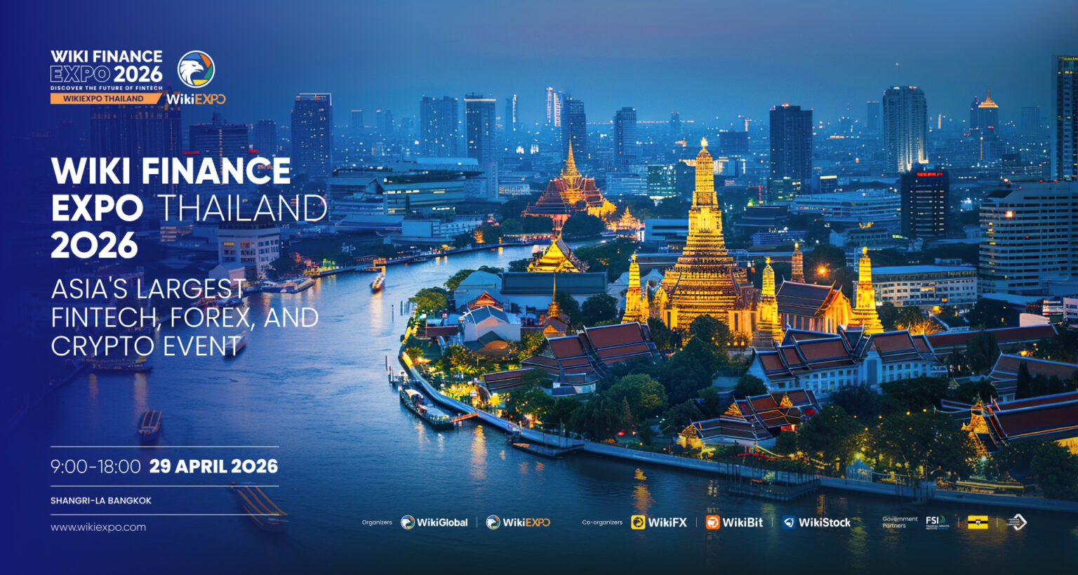 Wiki Finance Expo Thailand 2026 to Unfold in Bangkok This April 29th ...